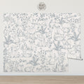 Woodland Storybook Mural – Koko Art Shop