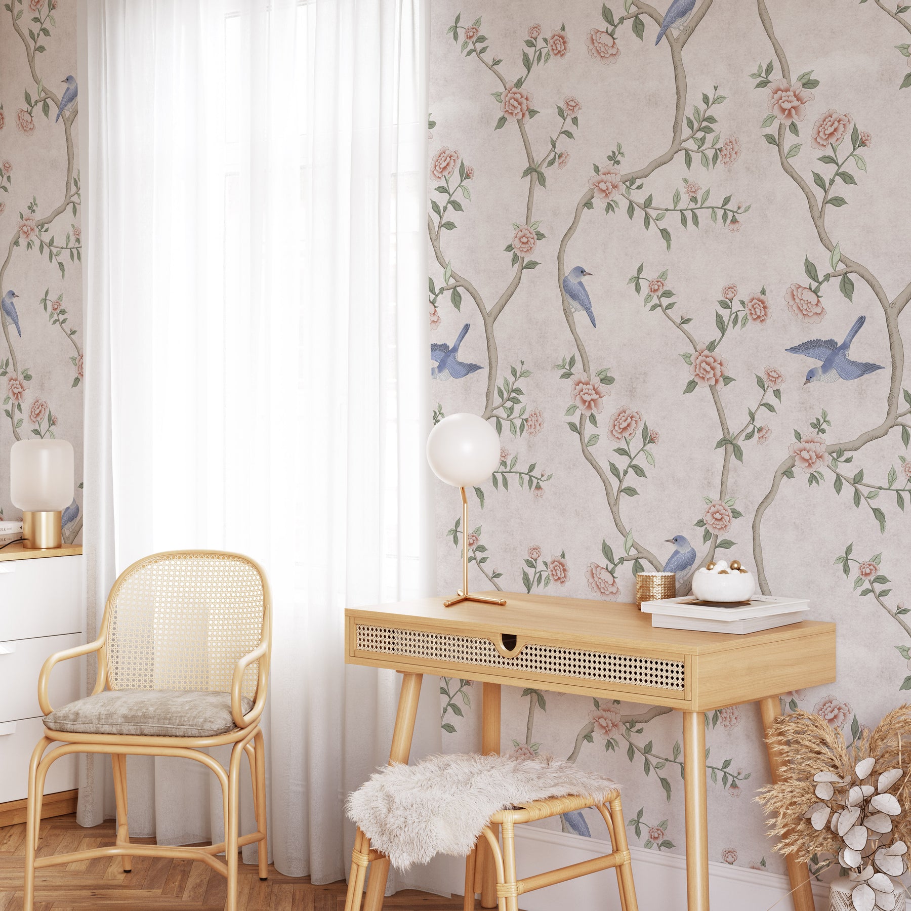 Le Tariche Chinoiserie Mural - Studio Exclusive – Koko Art Shop