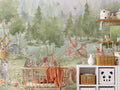 Woodland Storybook Mural – Koko Art Shop
