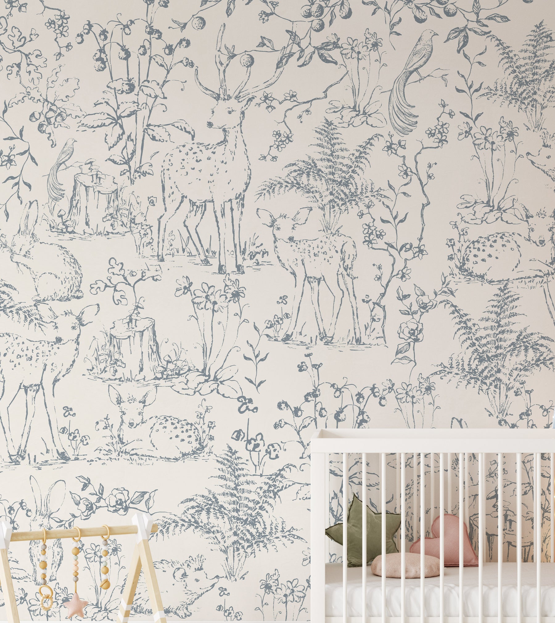 Woodland Storybook Mural – Koko Art Shop